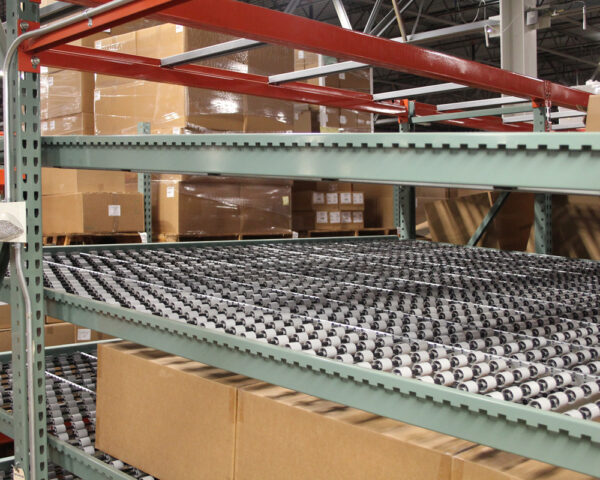 D2 Side View Carton Flow - Concentric Storage Systems