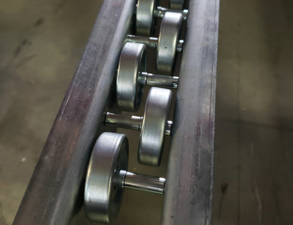 Metal Pallet Flow Stop - Concentric Storage Systems