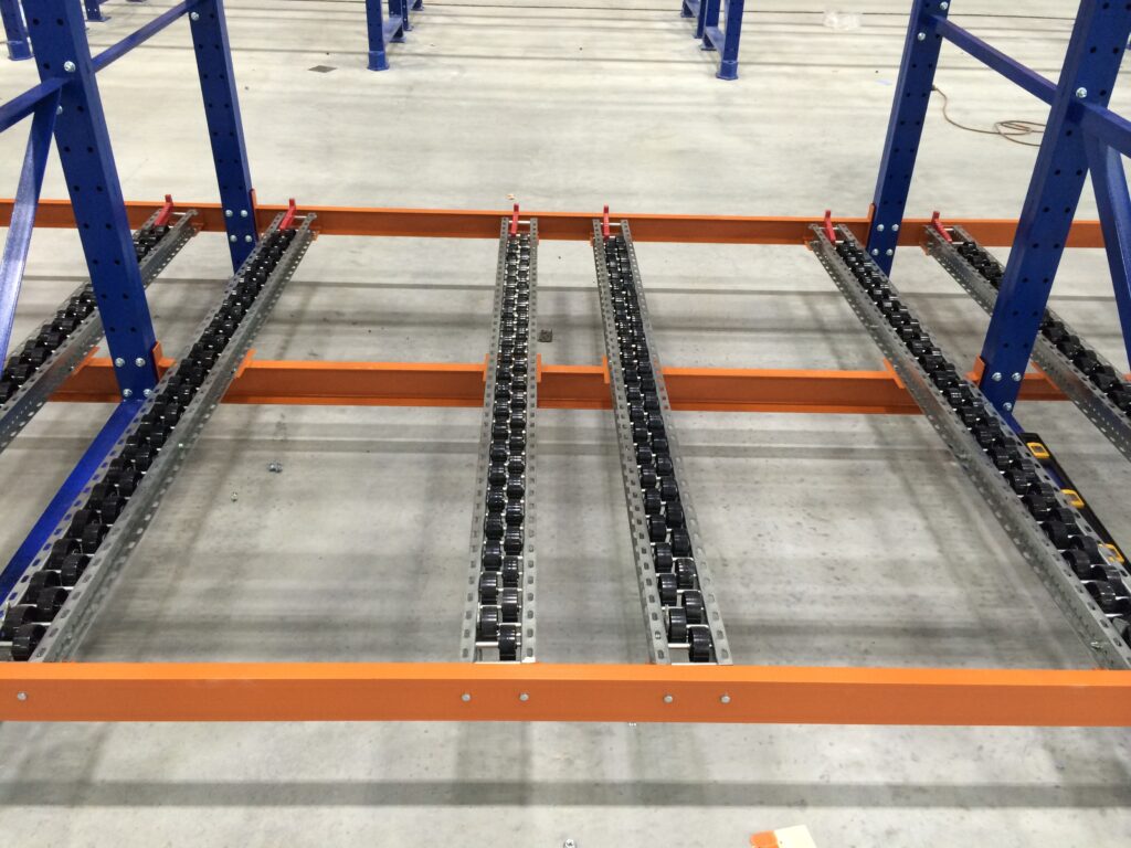 Pallet Flow Floor Level Storage - Concentric Storage Systems